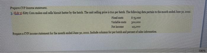 Solved Determine Variable And Fixed Cost Components Using 3171