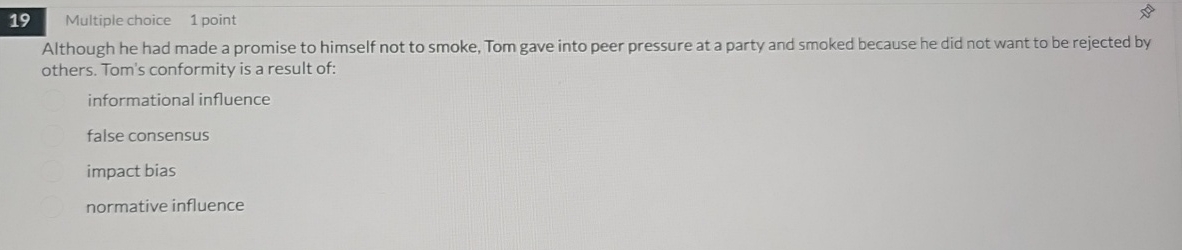 Solved 19Multiple choice 1 ﻿pointAlthough he had made a | Chegg.com