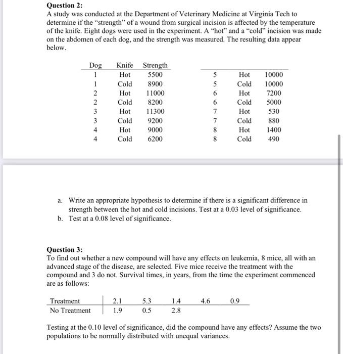 Solve the following questions utilizing MS Excel and | Chegg.com