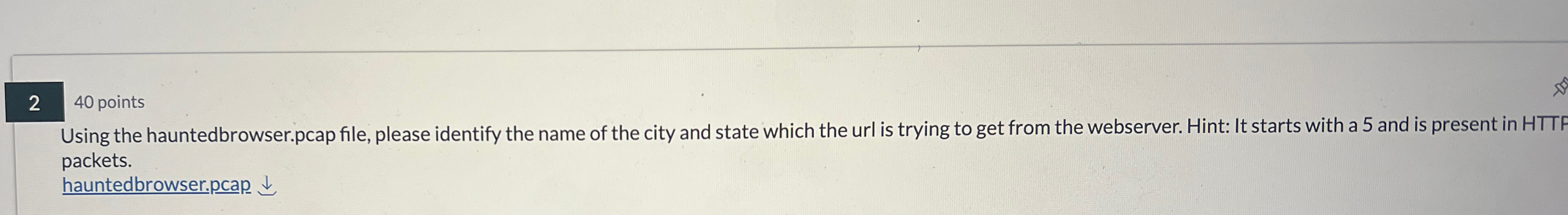 Solved 240 ﻿pointsUsing the hauntedbrowser.pcap file, please | Chegg.com