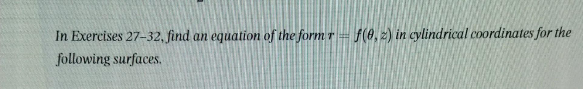 Solved In Exercises 27-32, find an equation of the form | Chegg.com