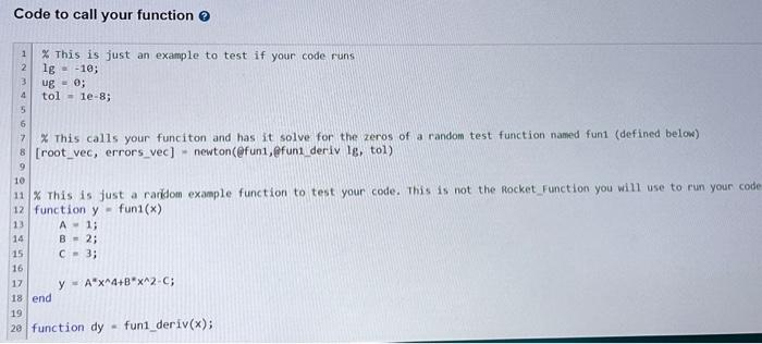 Solved Newton-Raphson You will need to modify the newton.m | Chegg.com