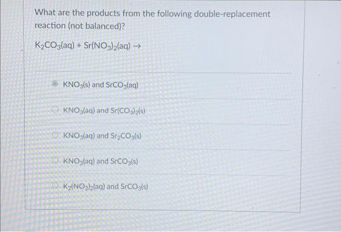 Solved What are the products from the following | Chegg.com