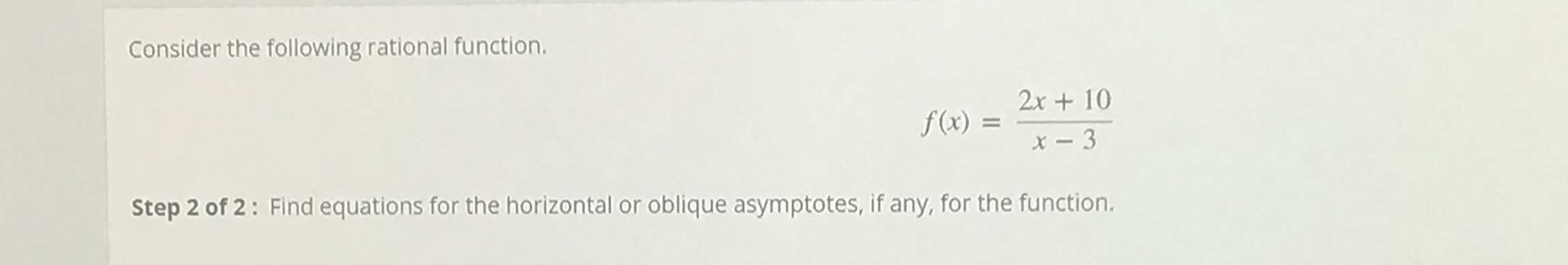 Solved Consider the following rational | Chegg.com