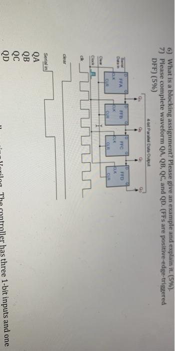Solved 6 What Is A Blocking Assignment Please Give An