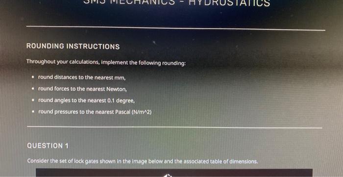 ROUNDING INSTRUCTIONS Throughout your calculations, | Chegg.com