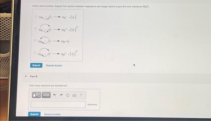 Solved Using Lewis symbols, diagram the reaction between | Chegg.com