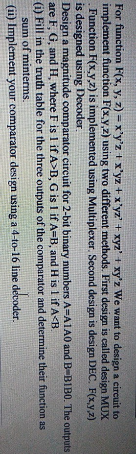 Solved For Function Fx Y Zxyz Xyz Xyz Xyz 7590