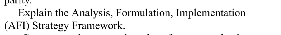 Solved Explain the Analysis, Formulation, Implementation | Chegg.com