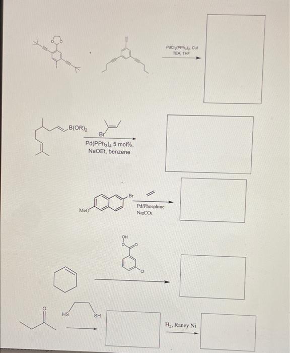 Solved 16. Provide the missing reactants, reagents, or | Chegg.com