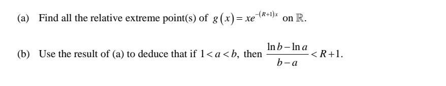 Solved (a) Find all the relative extreme point(s) of | Chegg.com