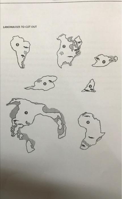 Solved Q4. A Plate Tectonics Puzzle Solve the puzzle to | Chegg.com