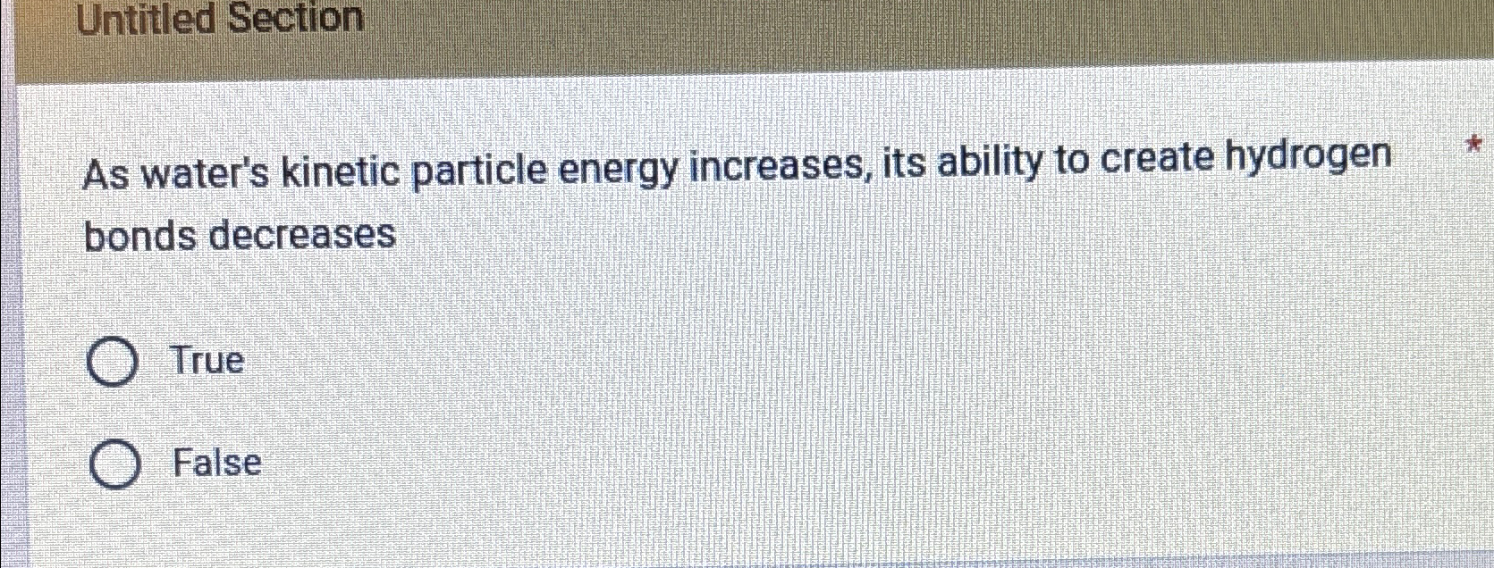 Solved Untitled SectionAs water's kinetic particle energy | Chegg.com
