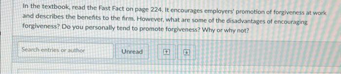 Solved In the textbook, read the Fast Fact on page 224. It | Chegg.com