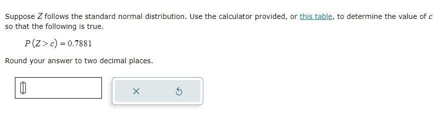 Solved Suppose Z follows the standard normal distribution. | Chegg.com