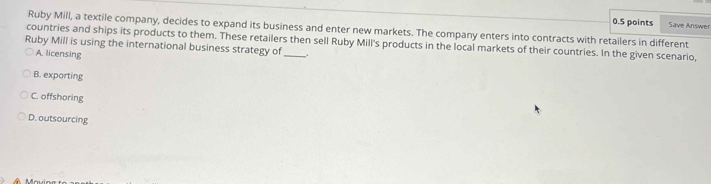 Solved Ruby Mill, a textile company, decides to expand its | Chegg.com