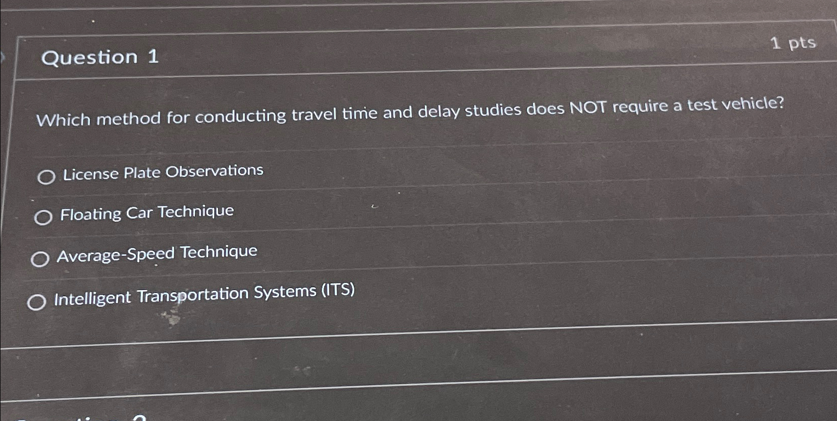 Solved Question 11 ptsWhich method for conducting travel | Chegg.com Solved Question 11 ptsWhich method for conducting travel | Chegg.com