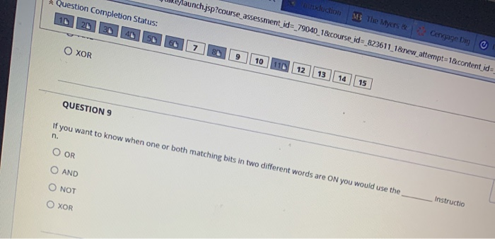 Solved Question Completion Status: | Chegg.com