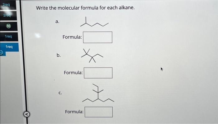 Solved For the following condensed structural formula, draw | Chegg.com