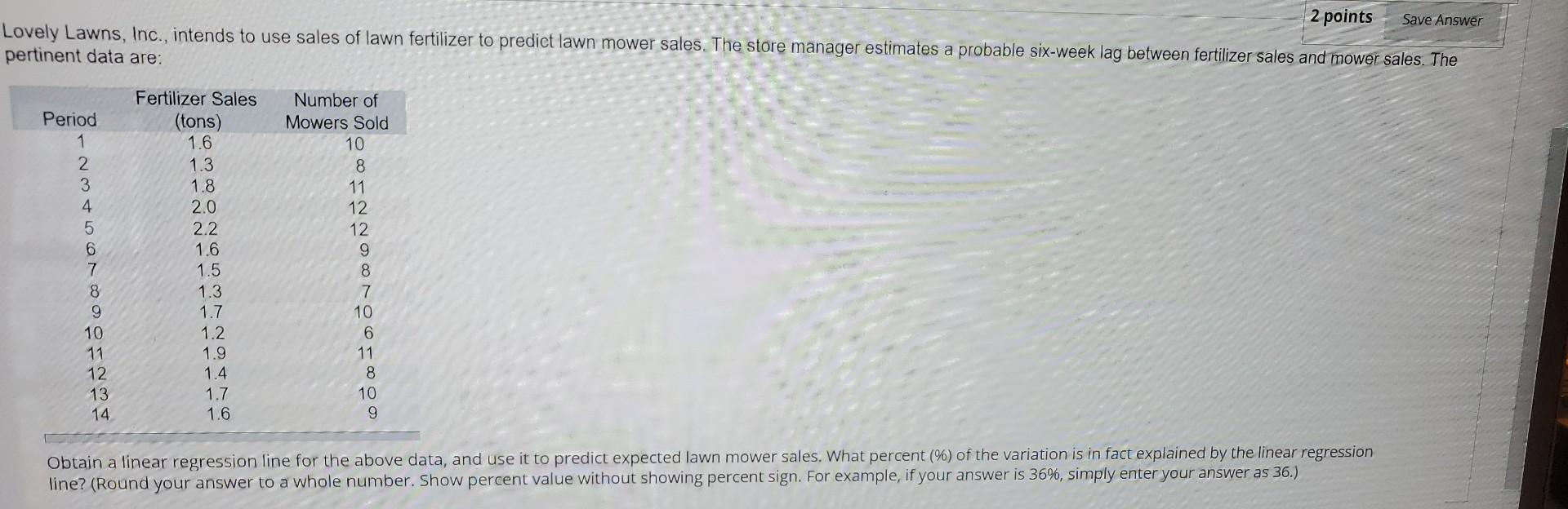 Solved -ovely Lawns, Inc., intends to use sales of lawn | Chegg.com