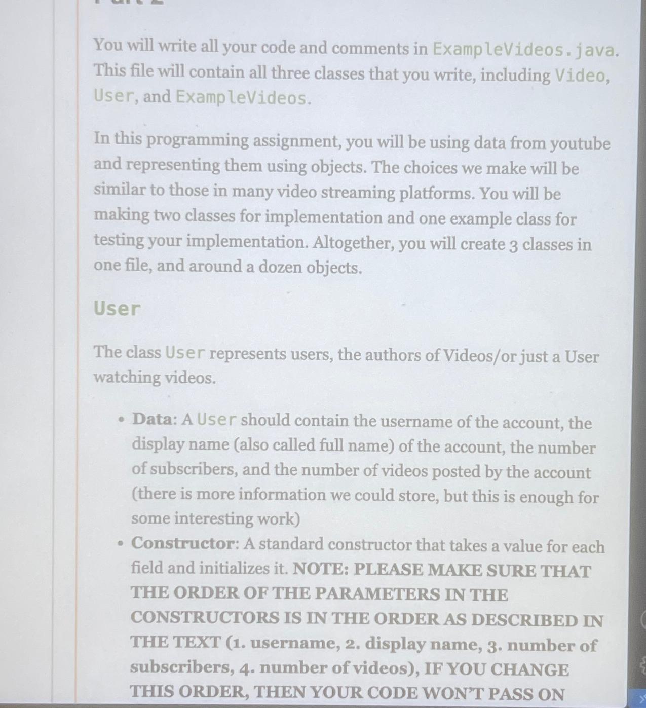 Solved You will write all your code and comments in | Chegg.com