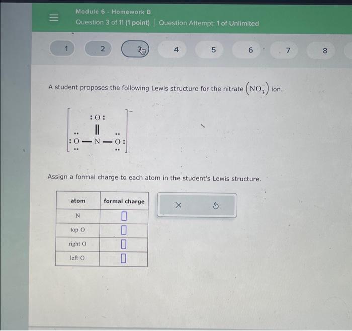 Solved A student proposes the following Lewis structure for | Chegg.com