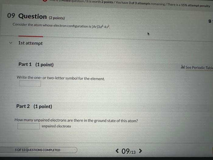 Solved Write the one- or two-letter symbol for the element. | Chegg.com