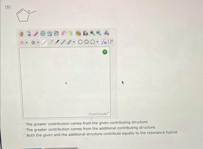 Solved Write an additional resonance contributing structure | Chegg.com