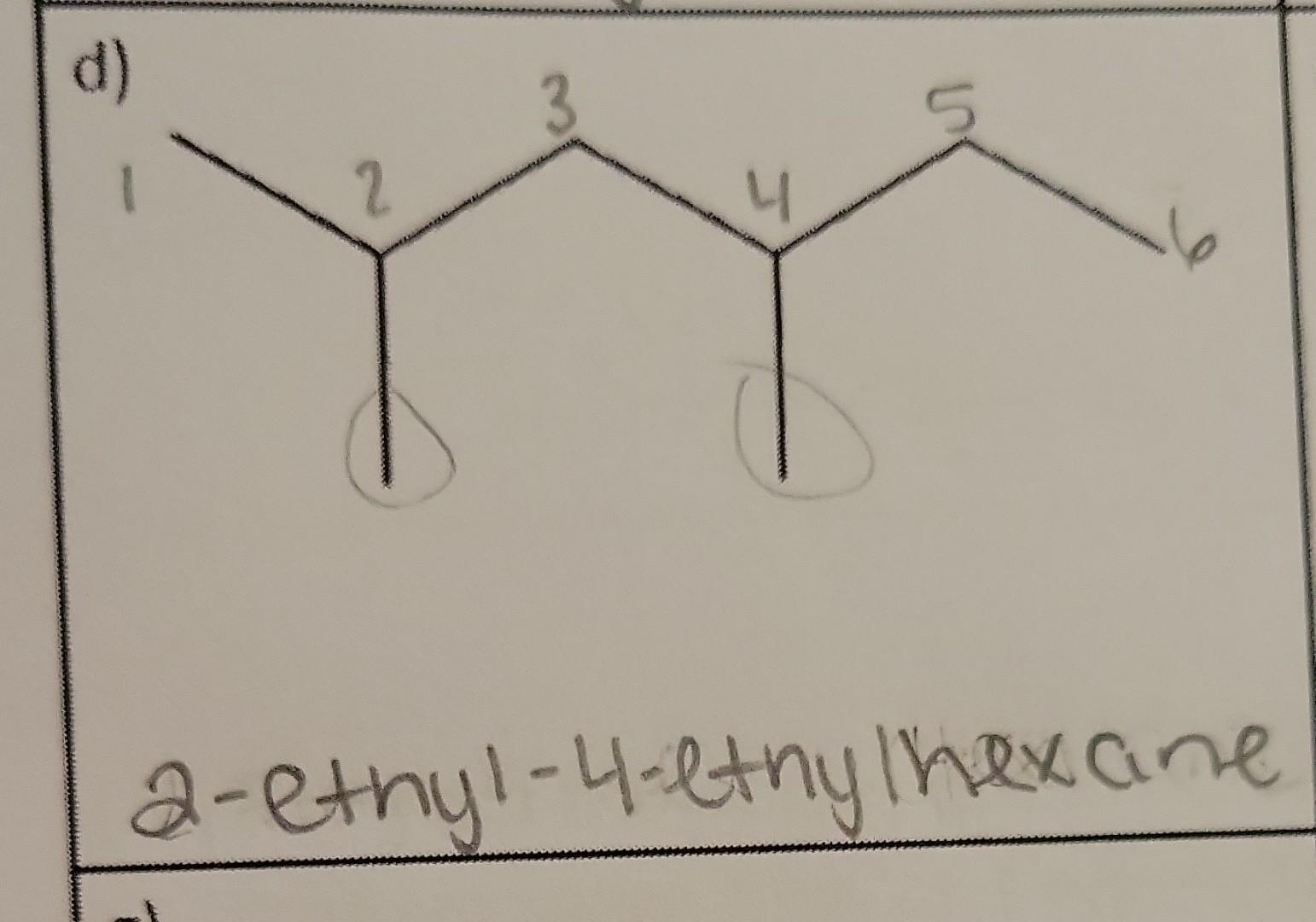 Solved 2-ethyl-4-thy |hexane | Chegg.com