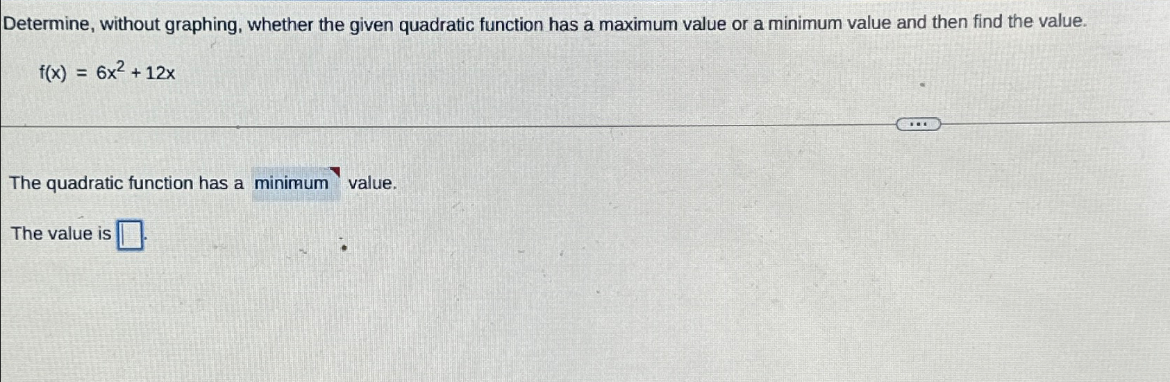 Solved Determine Without Graphing Whether The Given