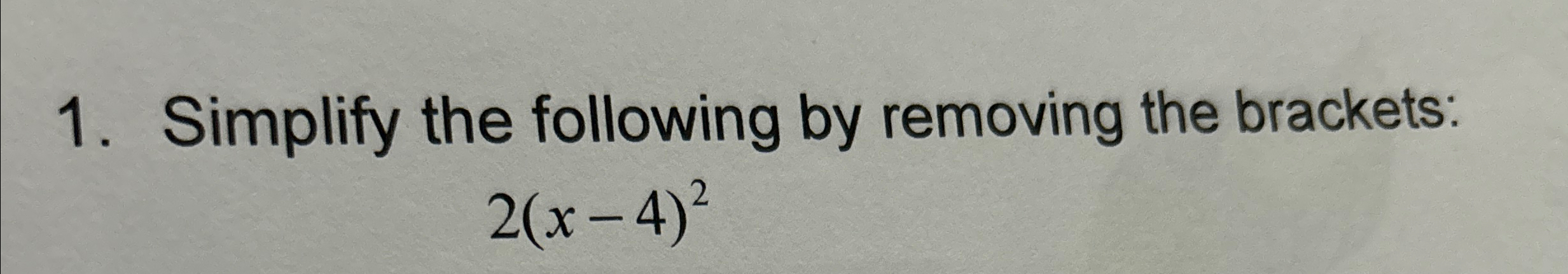 Solved Simplify the following by removing the | Chegg.com
