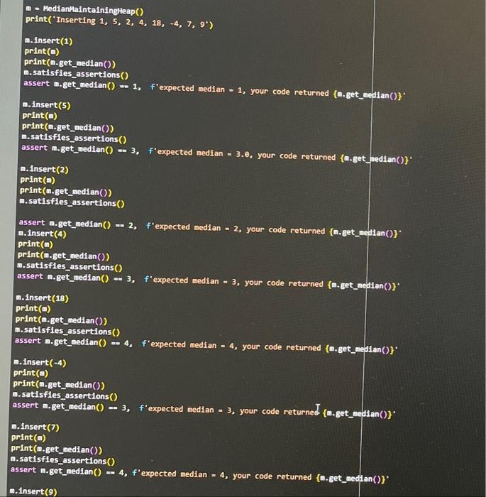 Solved E15ss Maxheap: def - Inft__(self): self.H = [Nono] | Chegg.com