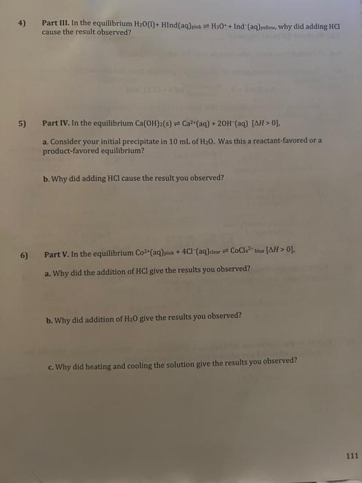 Solved 4) Part III. In the equilibrium | Chegg.com