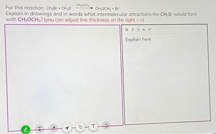 Solved Propose a mechanism for this reaction: CH3Br + CH3S - | Chegg.com