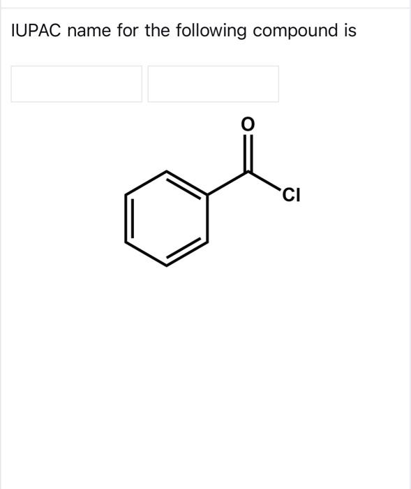 Solved Provide IUPAC name for the structure below IUPAC | Chegg.com