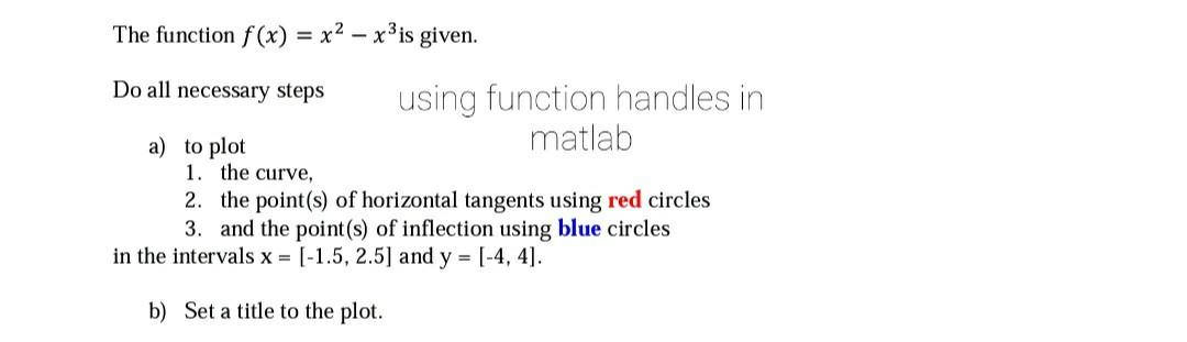 Solved The function f(x)=x2−x3 is given. Do all necessary | Chegg.com Solved The function f(x)=x2−x3 is given. Do all necessary | Chegg.com