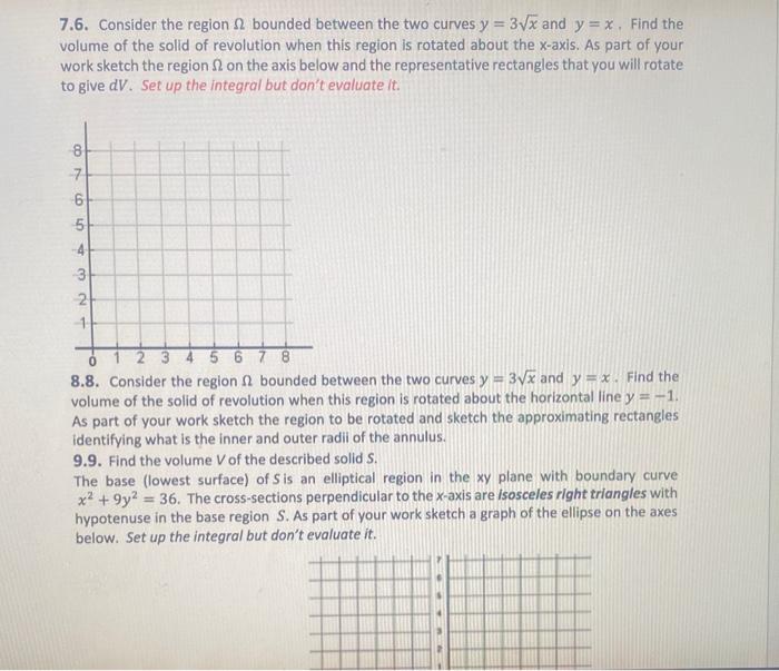 Solved 6.C. Describe the "annulus method" for finding | Chegg.com