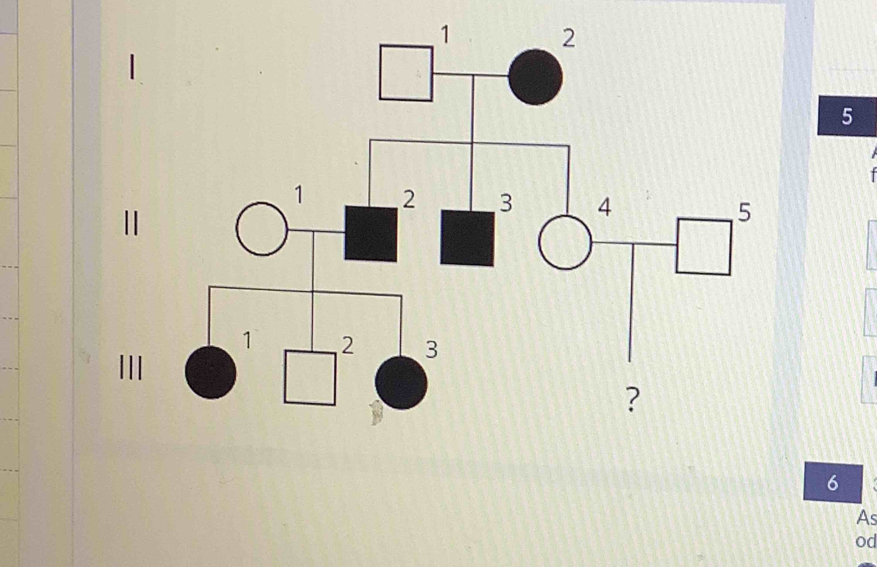 Assuming The Pedigree Is Tracking A Recesssive Sex