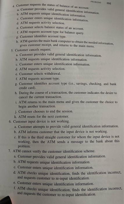 Solved Use the following operational concept for the | Chegg.com