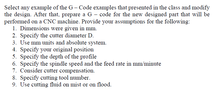 Solved Select any example of the G - ﻿Code examples that | Chegg.com