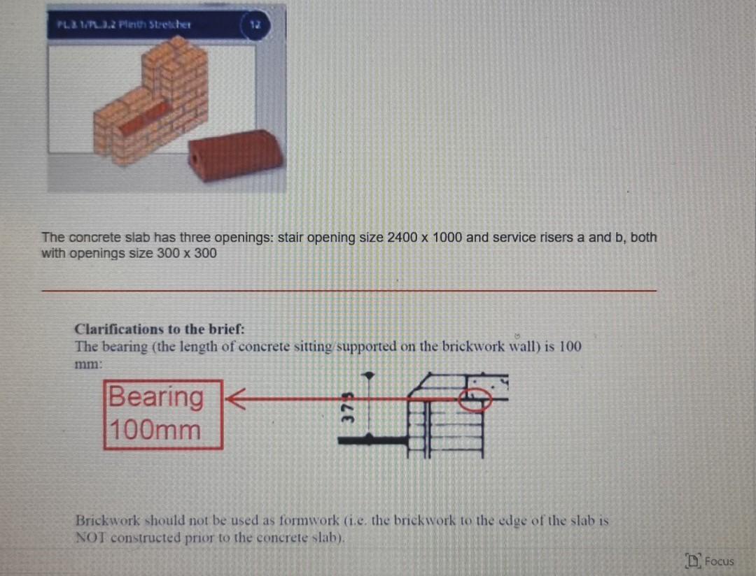 Question 1 Take off all the superstructure masonry | Chegg.com