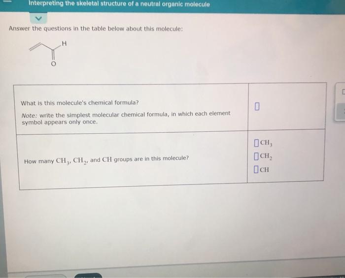 Solved Interpreting the skeletal structure of a neutral | Chegg.com