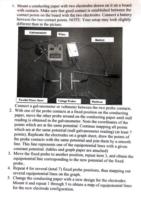 Solved Lab 3. Equipotential lines Objective: Draw | Chegg.com