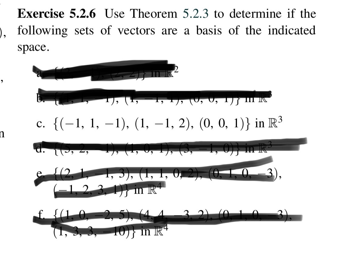 Solved Theorem 5 2 3the Following Are Equivalent For An N X