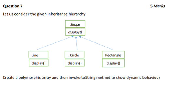 Solved 5 Marks Question 7 Let us consider the given | Chegg.com
