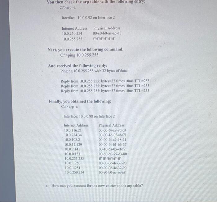 Solved 9. (7 points) You obtained the following information | Chegg.com