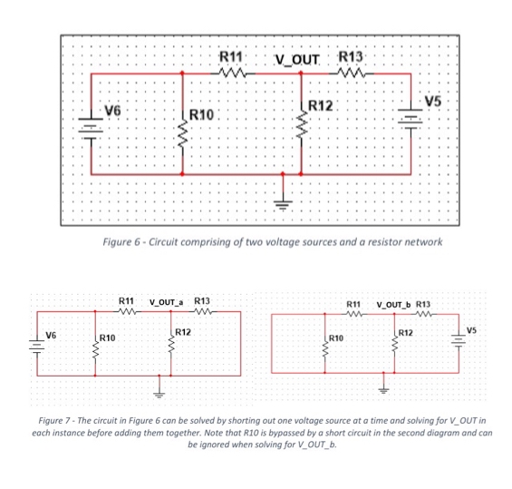 Solved urgent please! 1. ﻿The voltage at the node labelled | Chegg.com