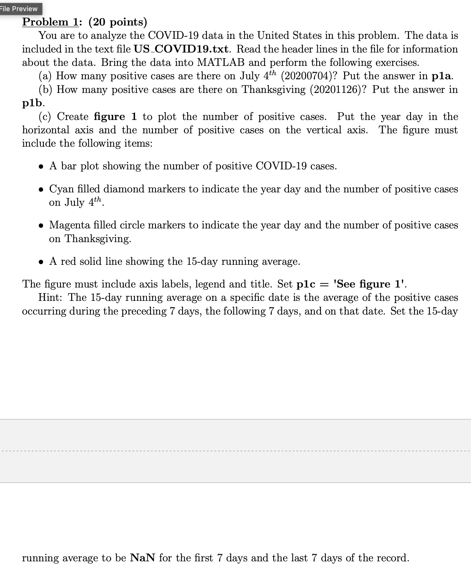 Solved Problem 1: (20 points)You are to analyze the | Chegg.com Solved Problem 1: (20 points)You are to analyze the | Chegg.com