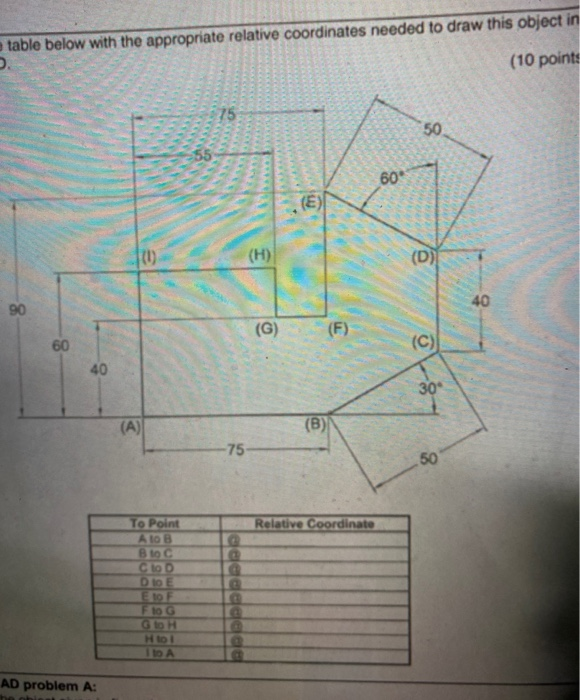 Solved how to calculate relative coordinate from B to C. | Chegg.com