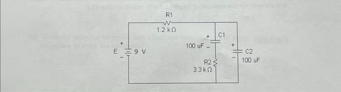 Solved (b) Assuming ideal capacitors and using measured | Chegg.com